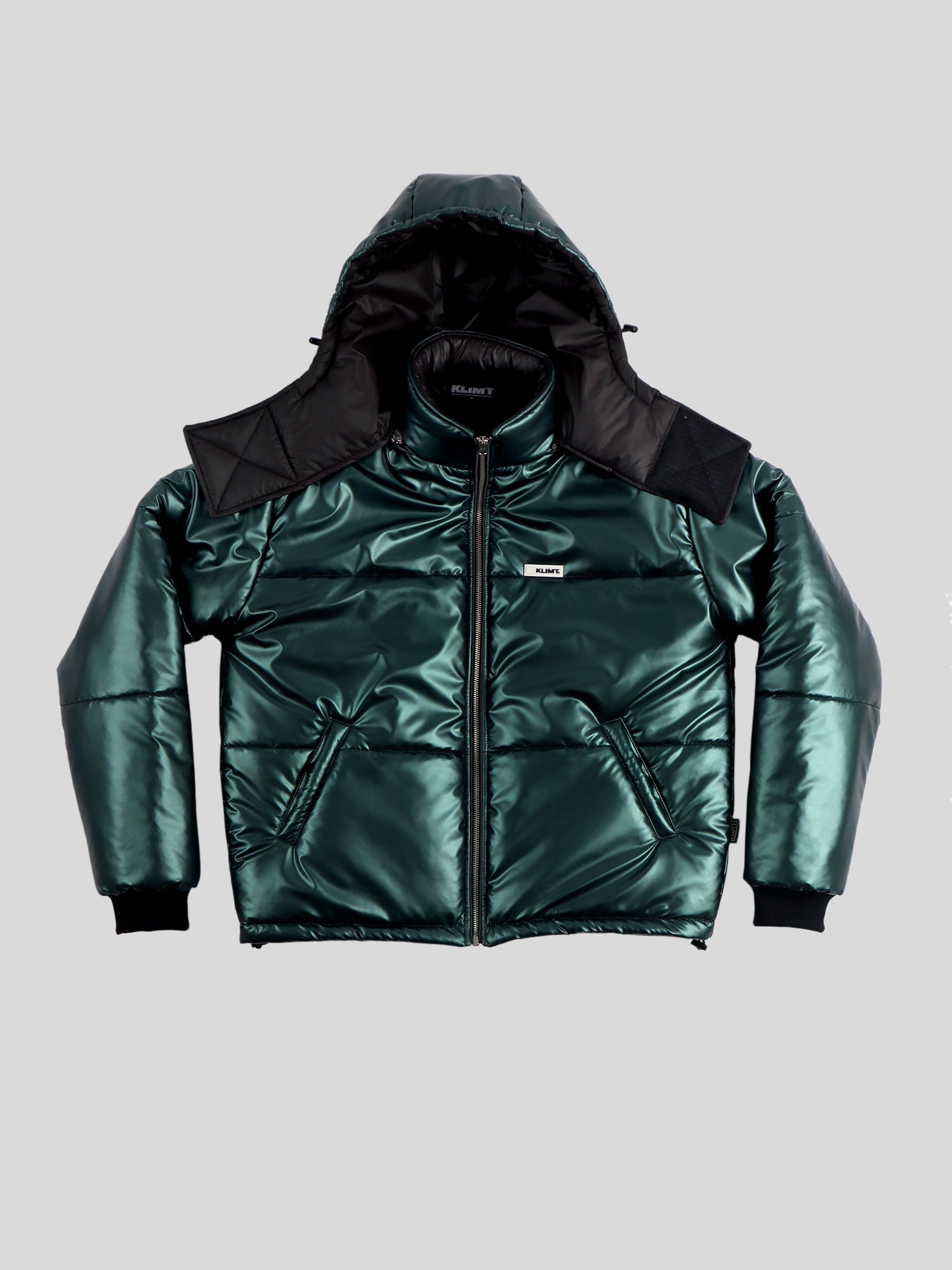 Metallic Puffer Jacket