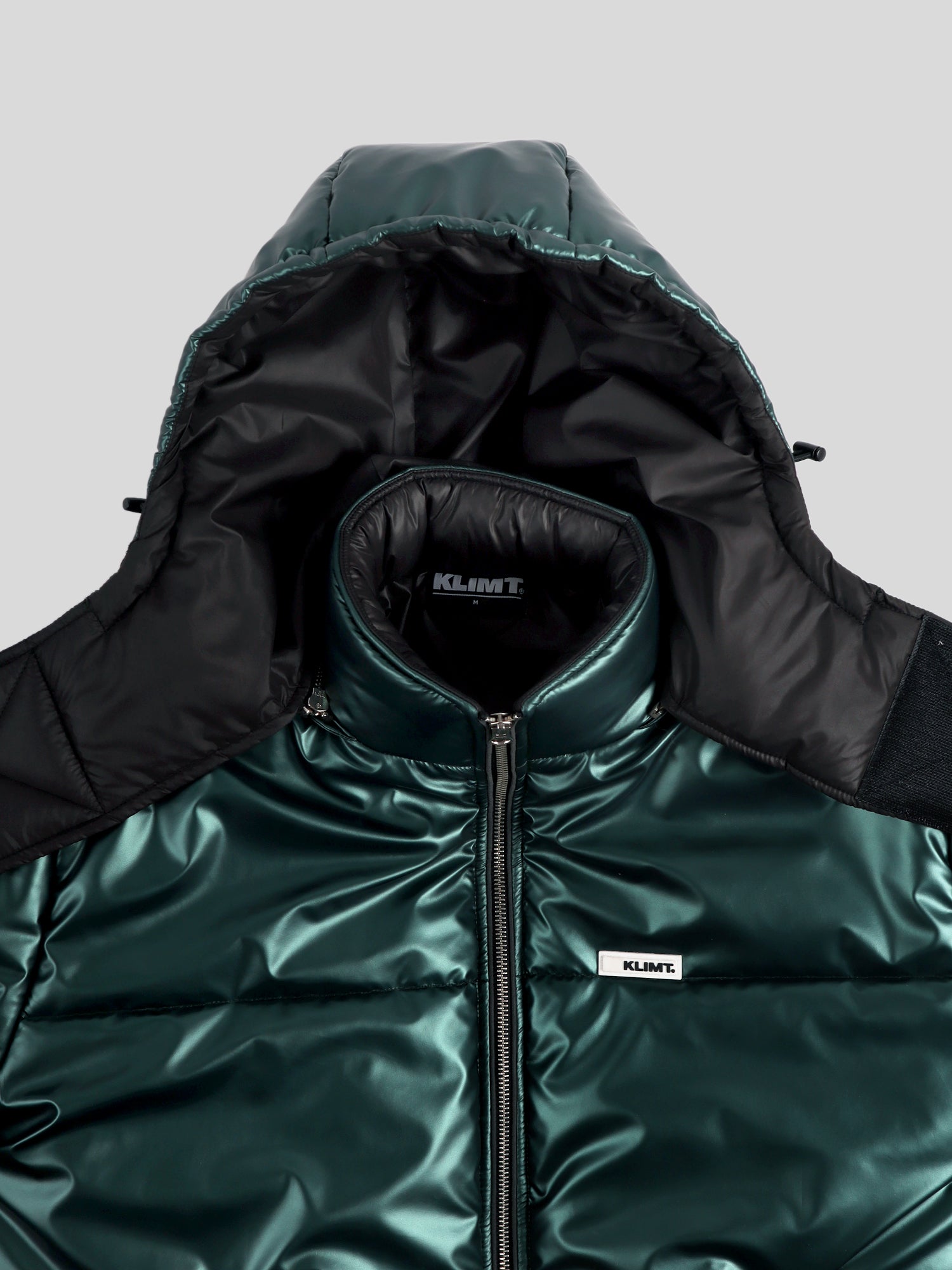 Metallic Puffer Jacket