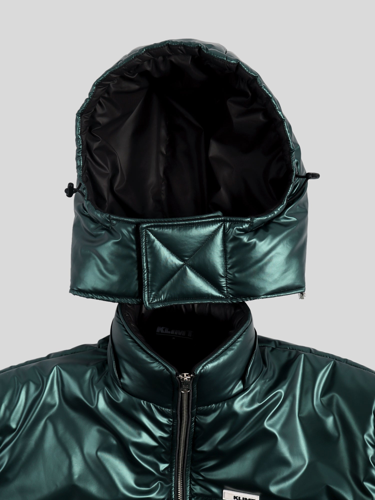 Metallic Puffer Jacket