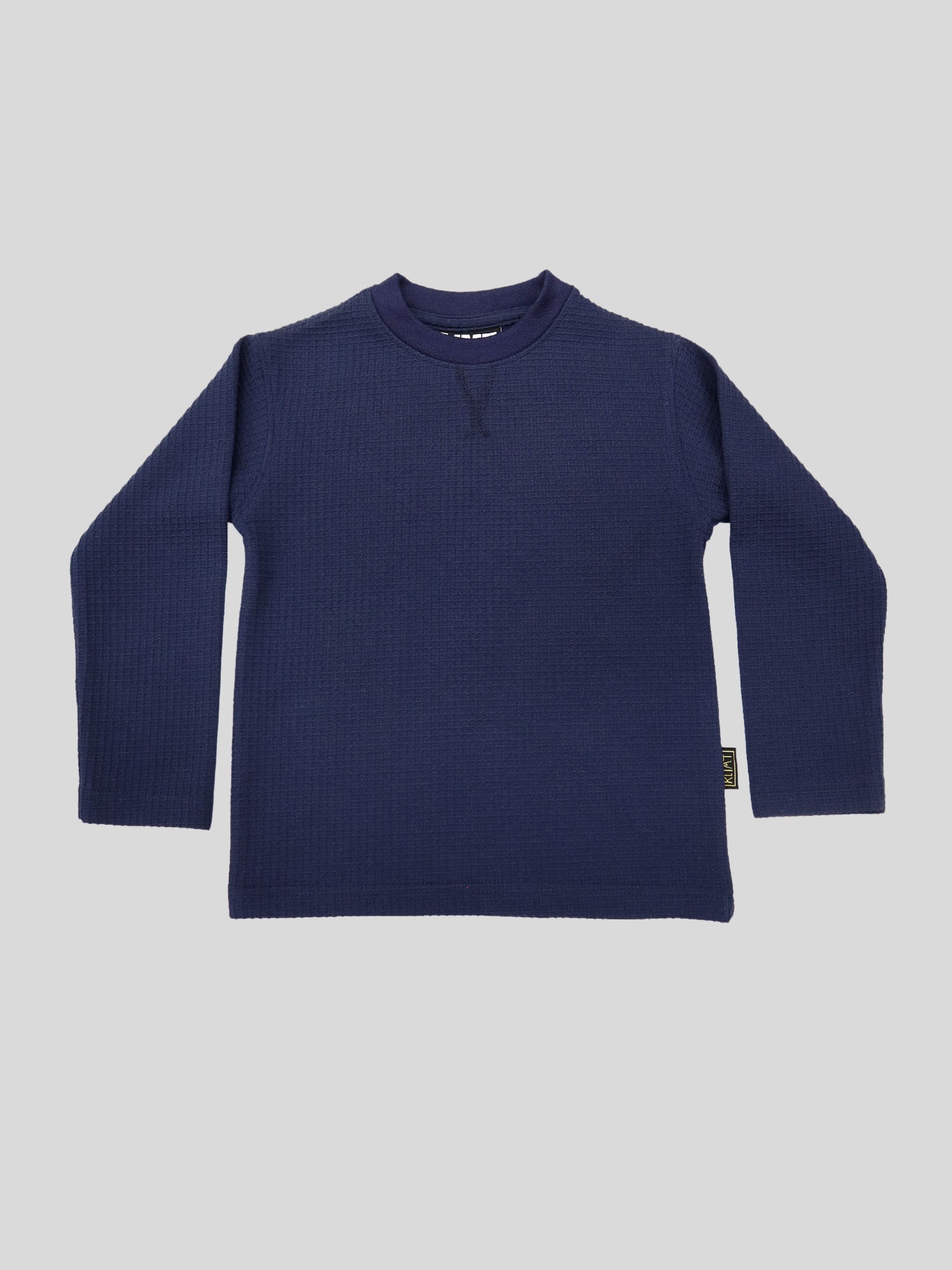 Waffle Knit Full Sleeves - 2 Colours - Kids