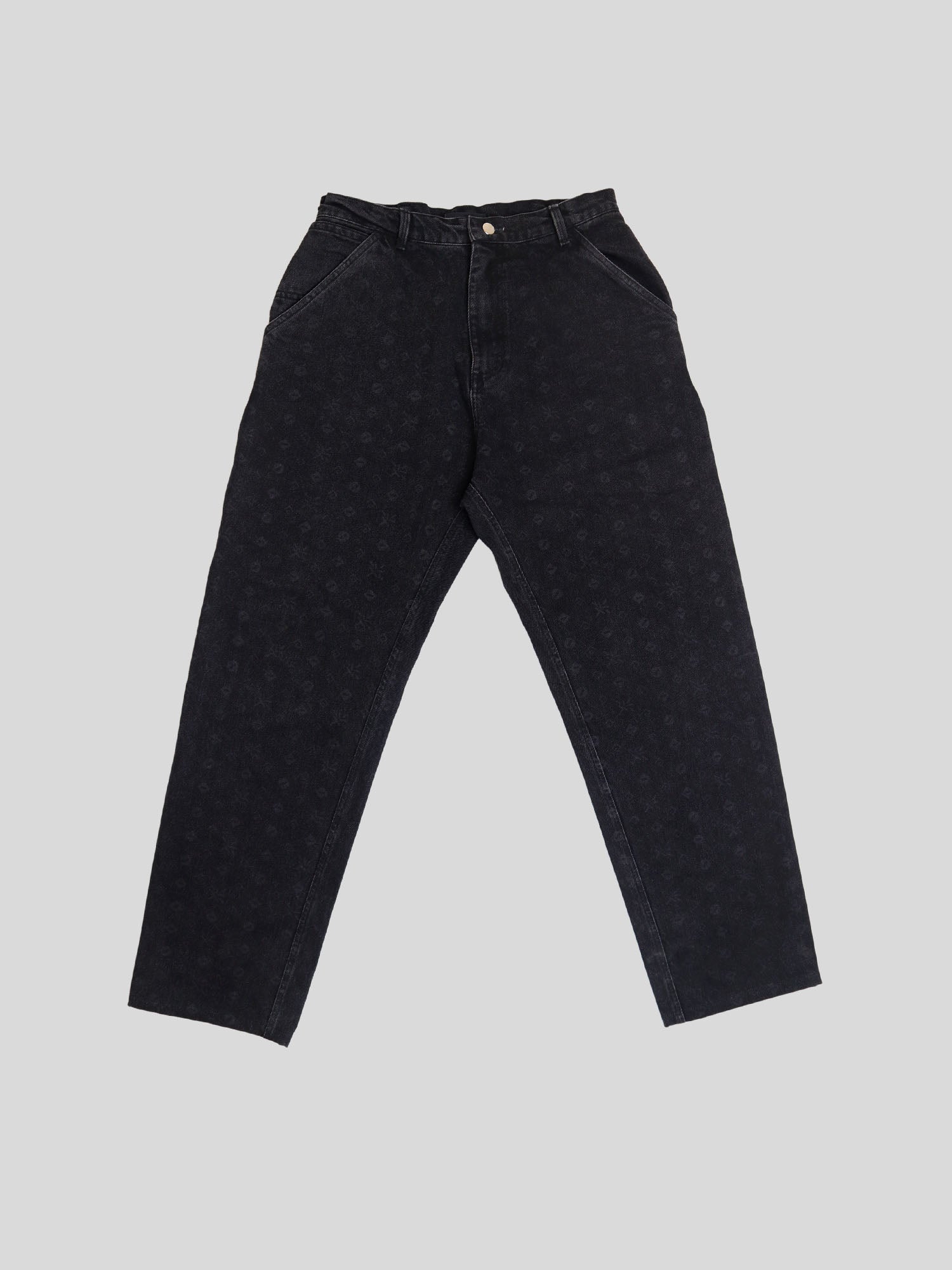 Engraved Denim Jeans